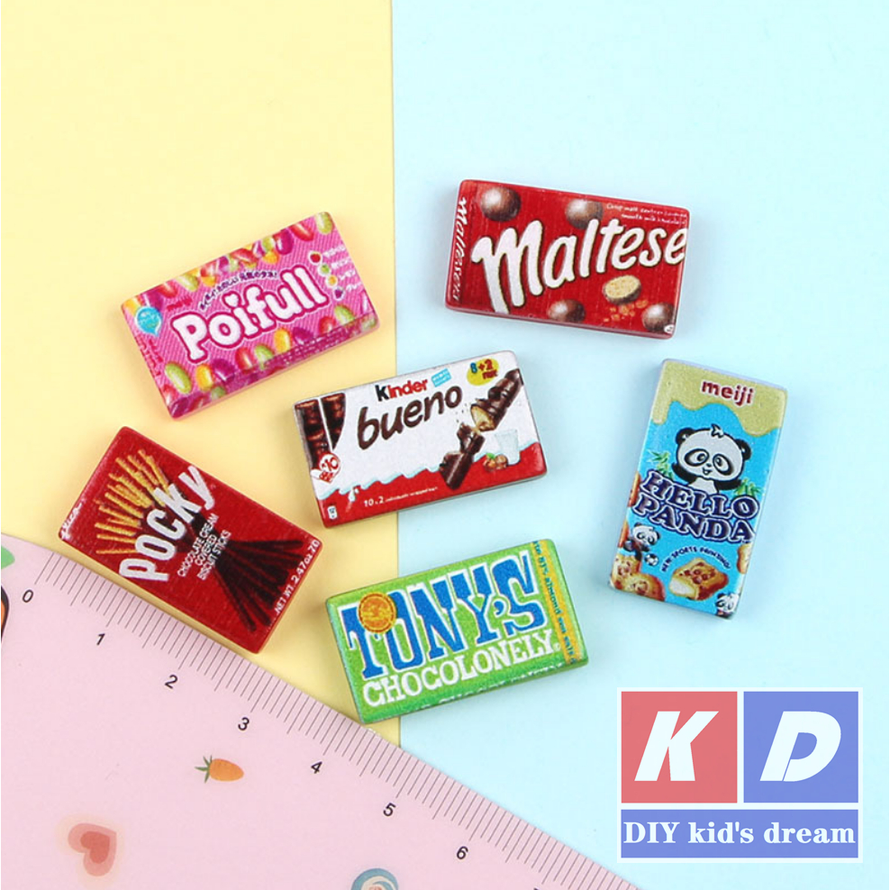 KD DIY resin charms biscuits by piece biscuit #1 #2 #3 #4 #5 #6 ...