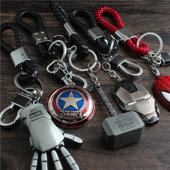 KIMIGO Super Heroes Inspired Keychain Avengers/DC Character Keychain ...