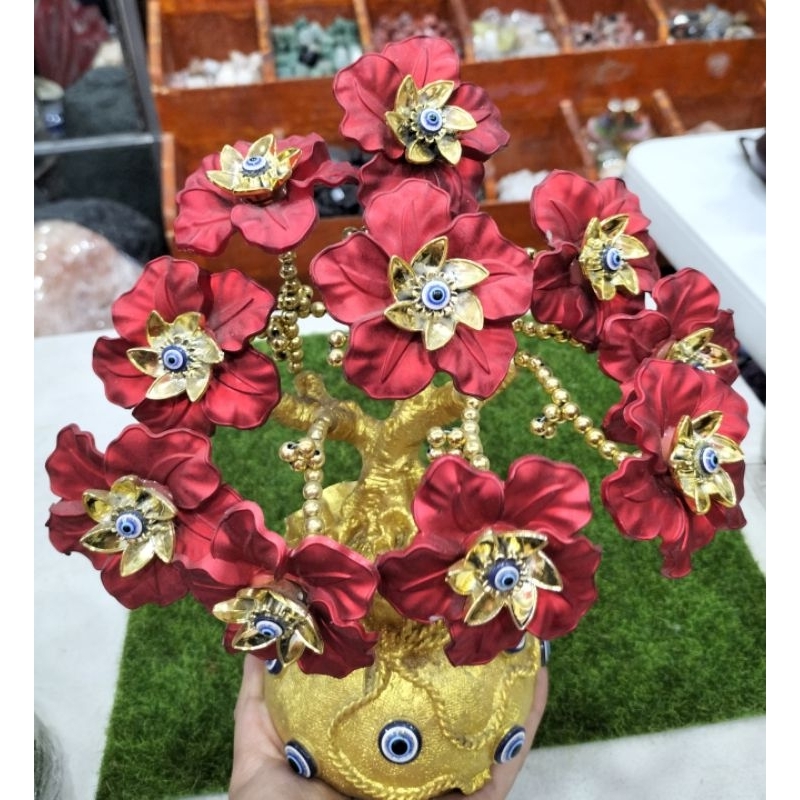Anti Evil Eye Money Tree w/ Money Bag Charms | Shopee Philippines