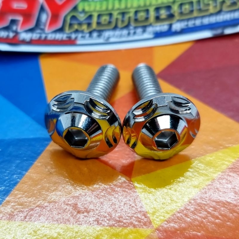 ☑️HENG PLATE NUMBER BOLTS SET (2 PIECES) | Shopee Philippines