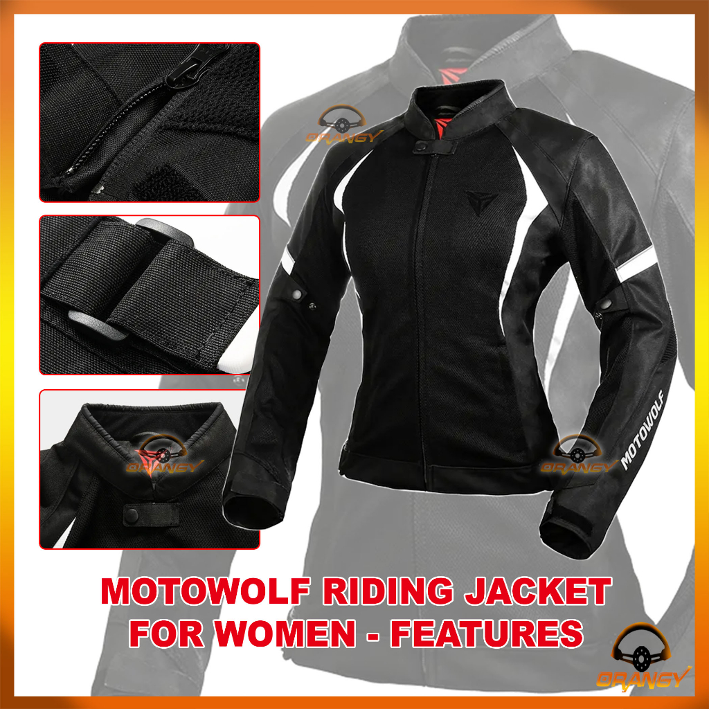 Motowolf Riding Jacket For Ladies / Protective Riding Gear for Women ...