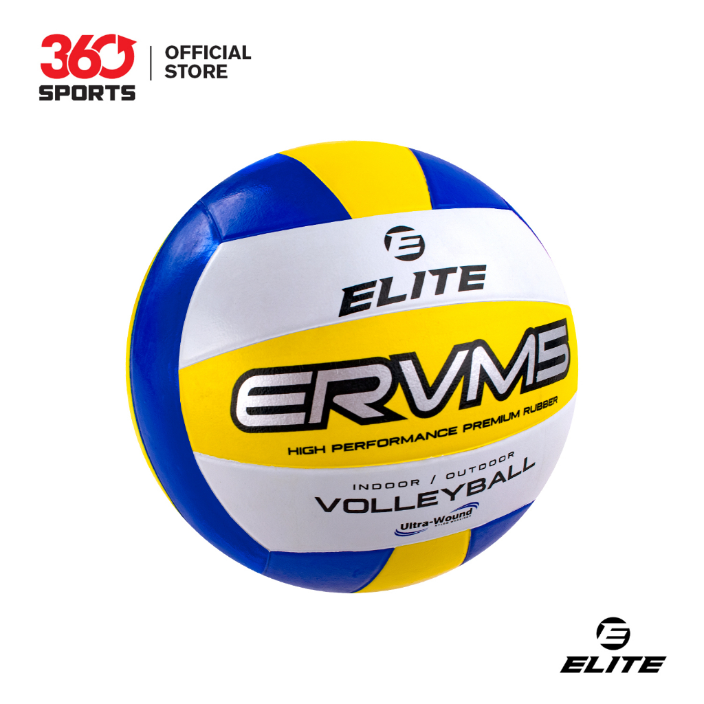 Elite Multi-color Rubber Volleyball Official Size 5 (Deflated) | Shopee ...