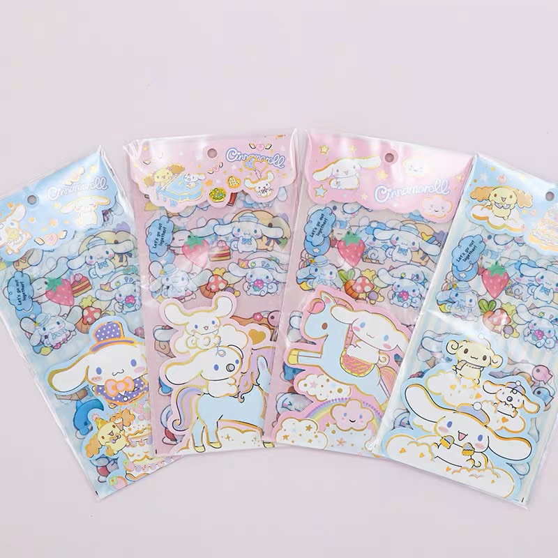 Kuromi Melody Cinnamorol Stickers Cartoon Stationary Students Hand ...