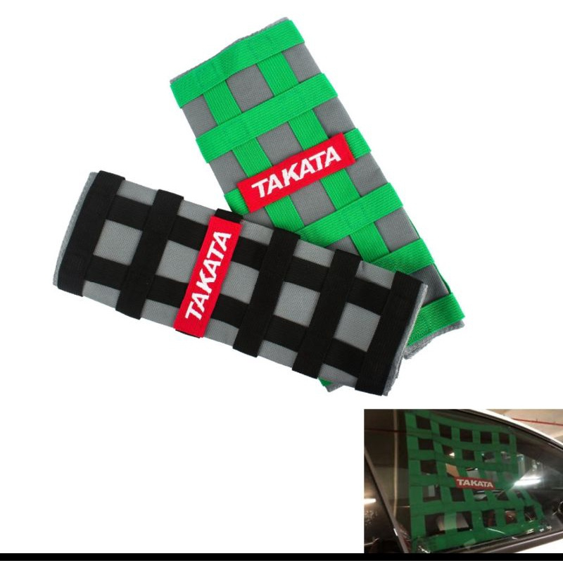 TAKATA Safety Net High Quality Window Sun Blocker Seatbelt design thai ...