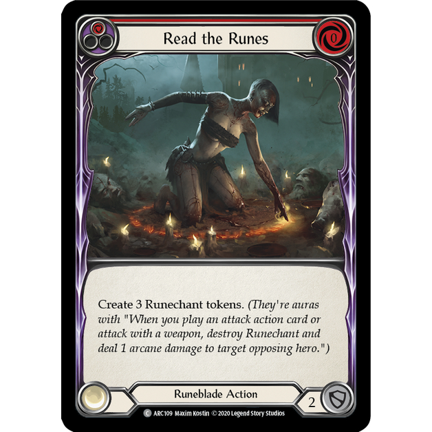 Read the Runes (ARCANE RISING - FLESH AND BLOOD TCG) | Shopee Philippines