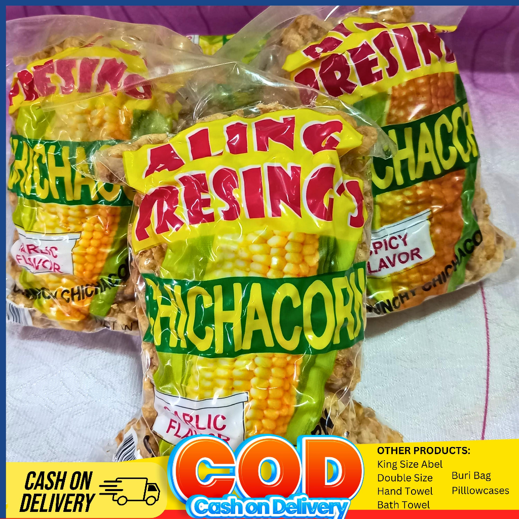 ILOCOS ALING PRESING'S GARLIC CHICHACORN 100 gram Vigan chichacorn ...