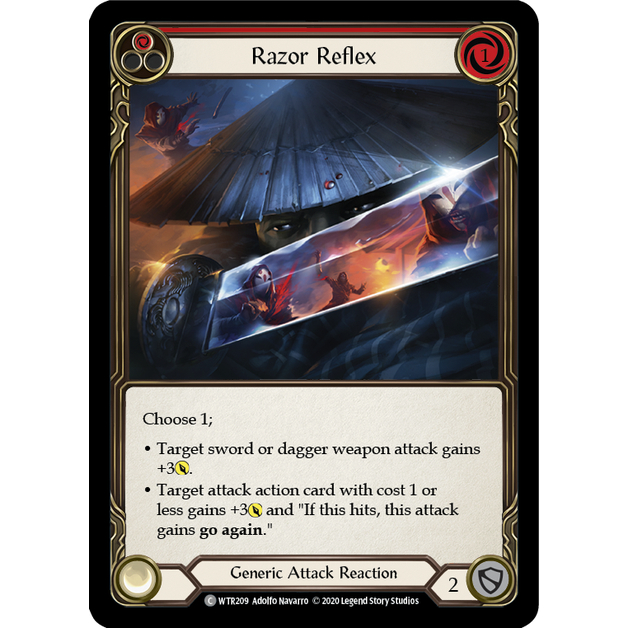 Razor Reflex (WELCOME TO RATHE UNLIMITED - FLESH AND BLOOD TCG ...