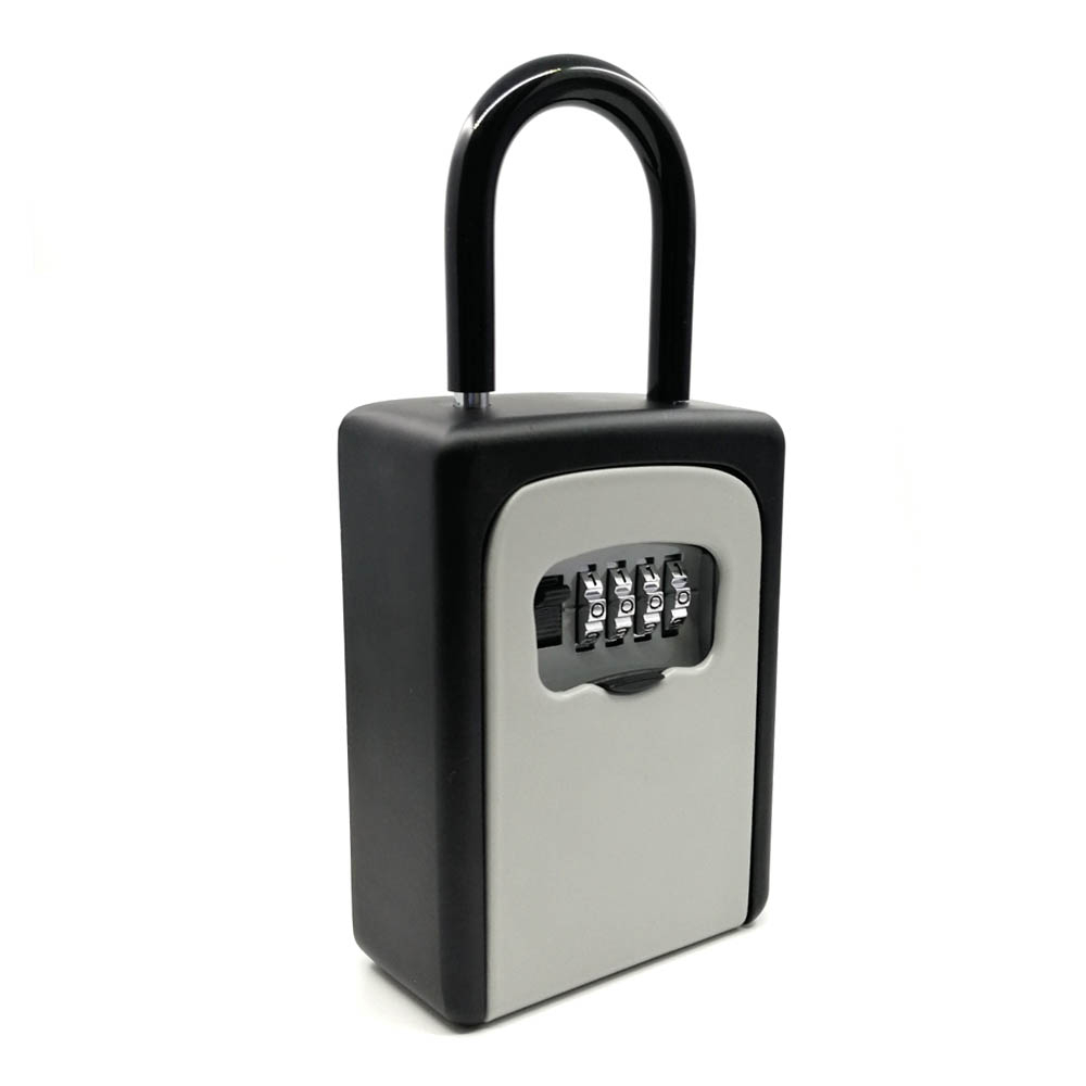 Key Storage Box Combination Lock ABS Outdoor Wall Mounted Anti-theft ...