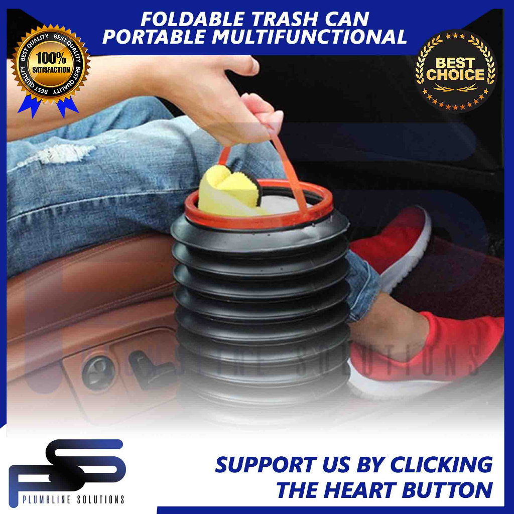 Universal Foldable Hand Carry Car / Office Trash Can and Mini Trash ...
