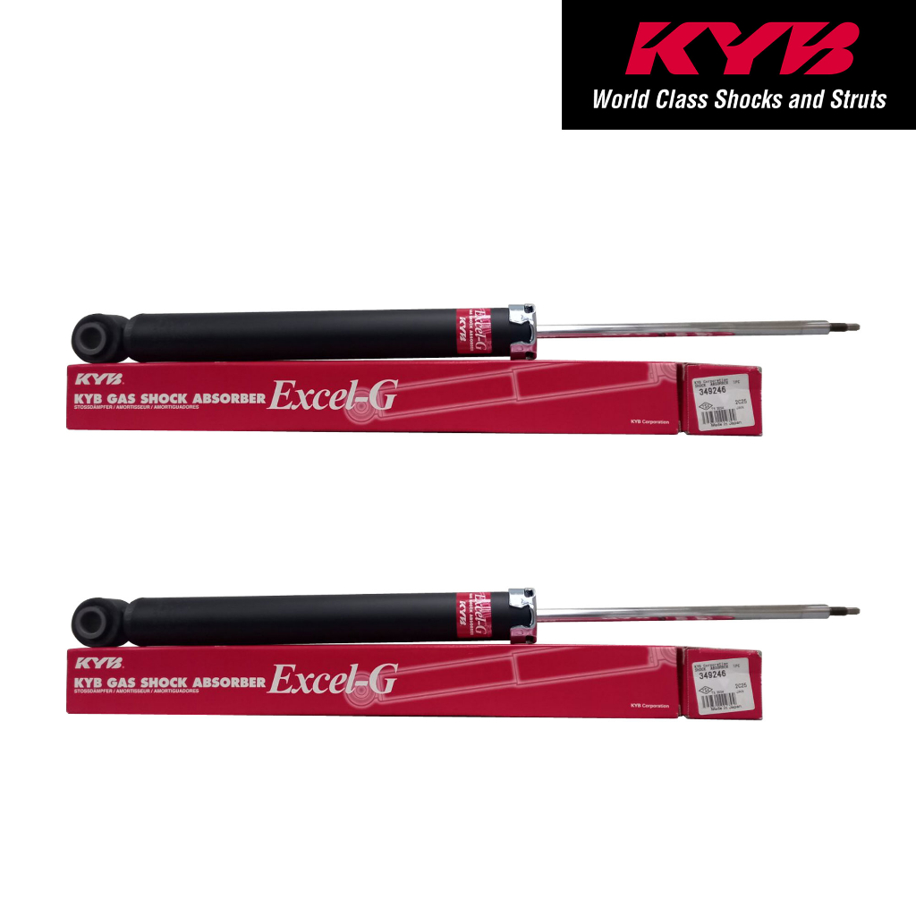 KYB 349246 for Mazda 6 (ALL) 2014 - 2018 Set or 2 Rear Gas Shock ...