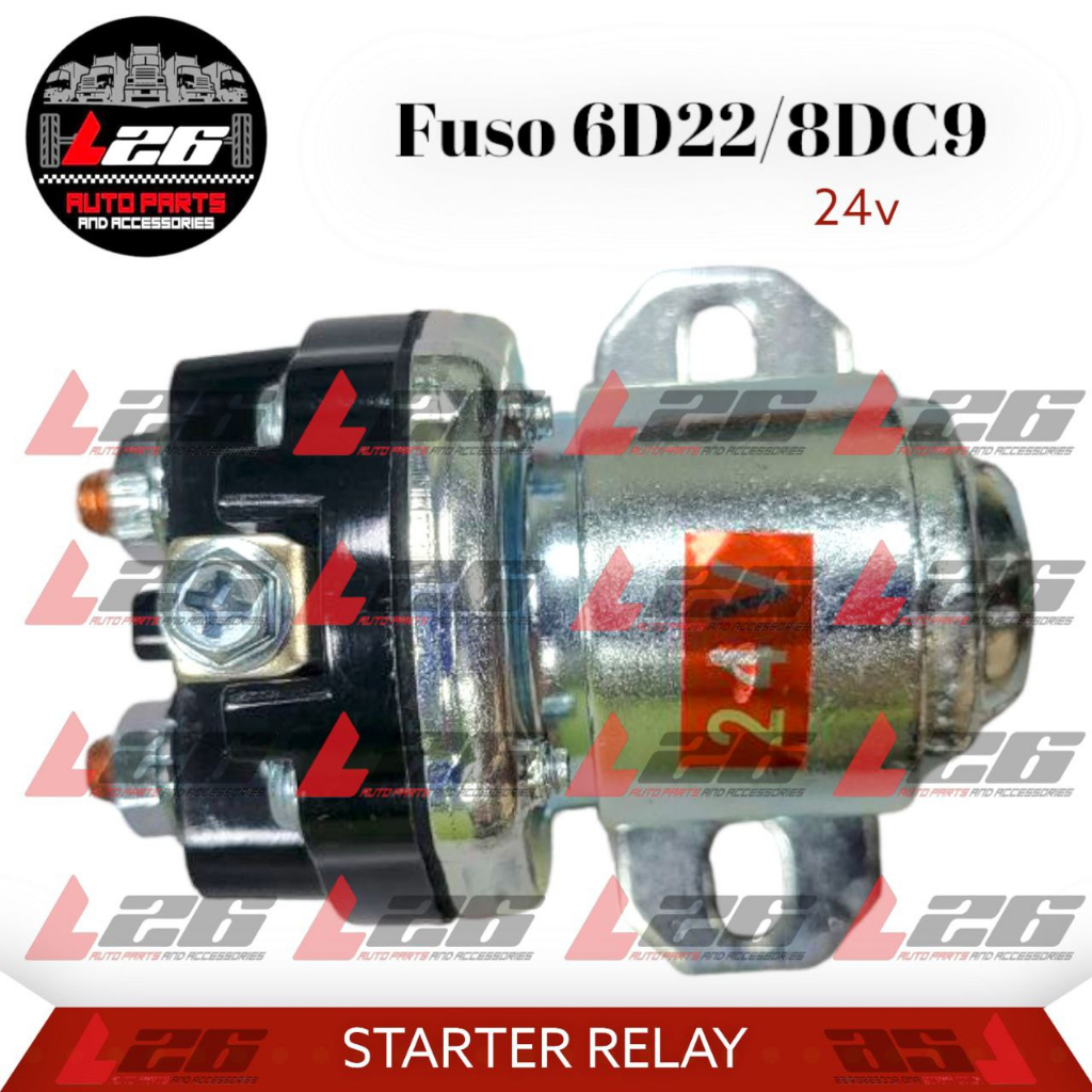 Mitsubishi Fuso 6D22 8DC9 STARTER RELAY 24V | Shopee Philippines