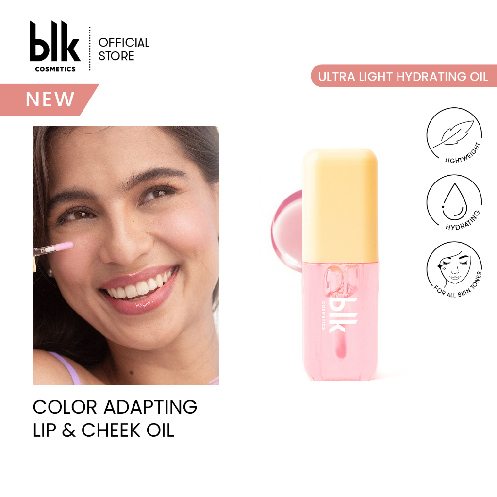 Blk Cosmetics Fresh Color Adapting Lip And Cheek Oil | Shopee Philippines