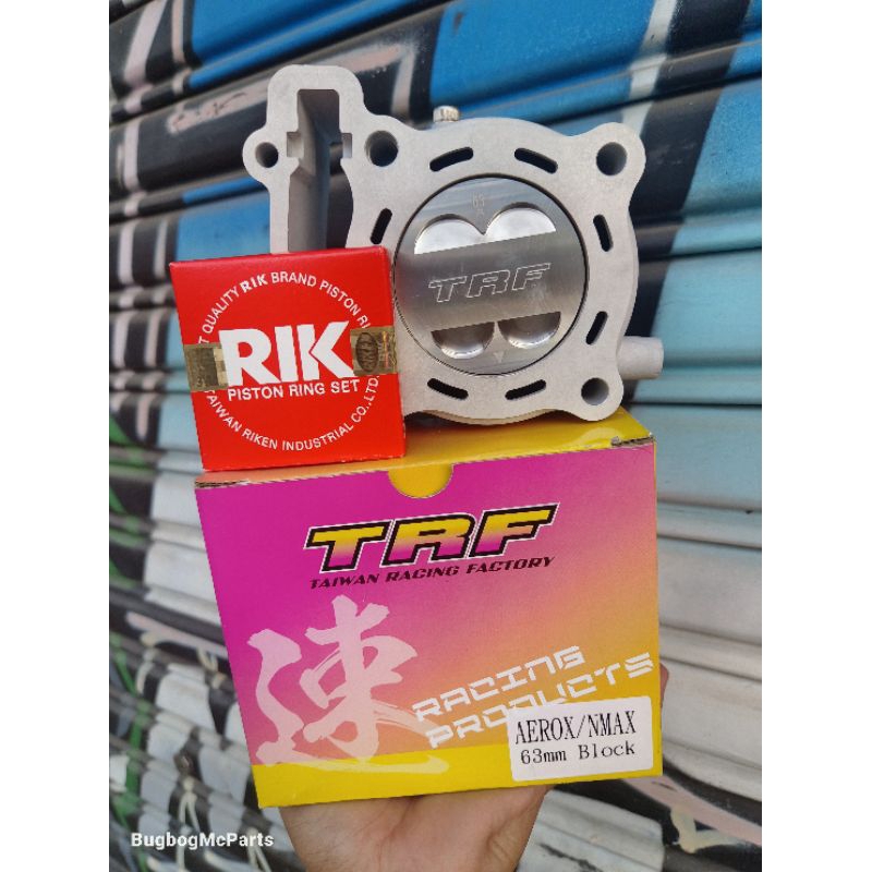 TRF Cylinder Block(Chromebore w/ Forged Piston) for Aerox V1/V2 and ...