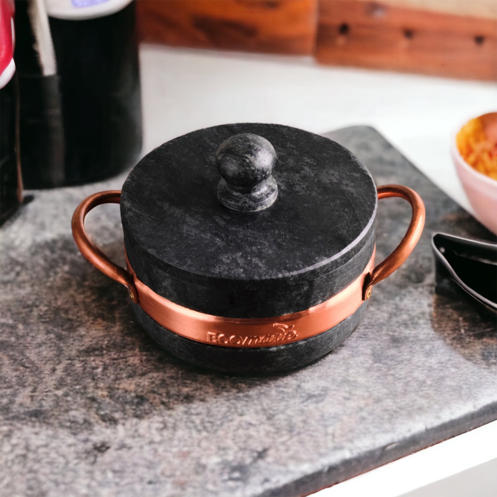 Ecomarie 800ml MINI Sauce Pan Cooking Pot Stoneware or Serveware ...