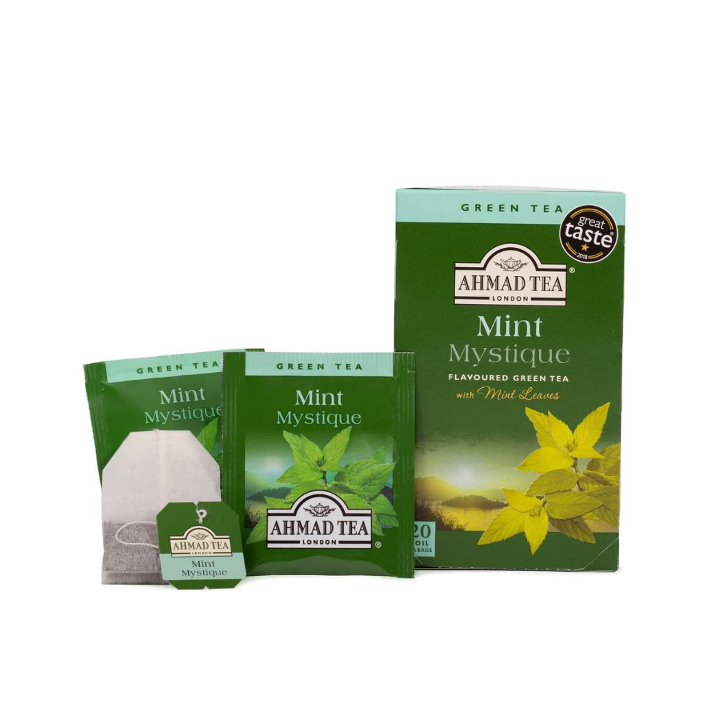 AHMAD TEA MINT MYSTIQUE GT ALU 20X2G (40GRAMS) | Shopee Philippines