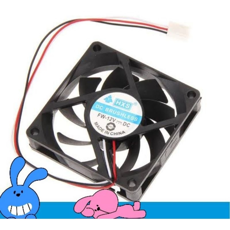 DC12V 70mm Fan 3pin.. | Shopee Philippines