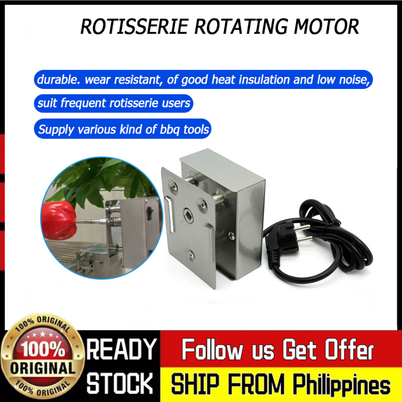 Yoqu Rotating Motor Grill Motor Rotator Set Rotisserie BBQ Motor ...