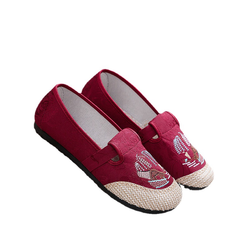Cloth Shoes Women New Style Mother Summer Breathable Soft Sole Anti ...