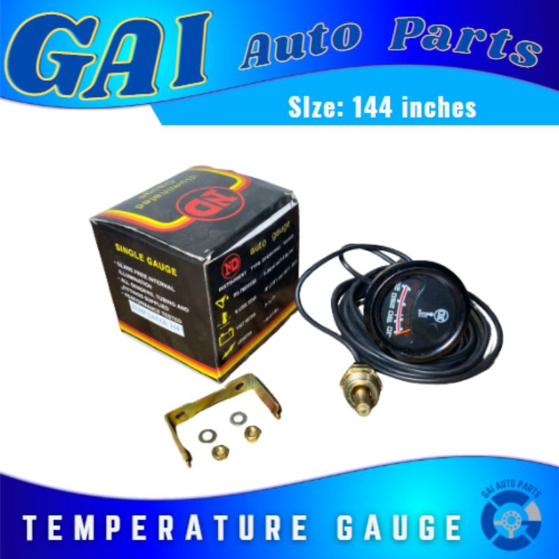 Auto ND Temperature Illuminated Gauge 144 inches original | Shopee ...