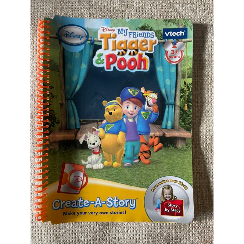 Vtech Create- Story Book Tigger and Pooh Read-a Story | Shopee Philippines