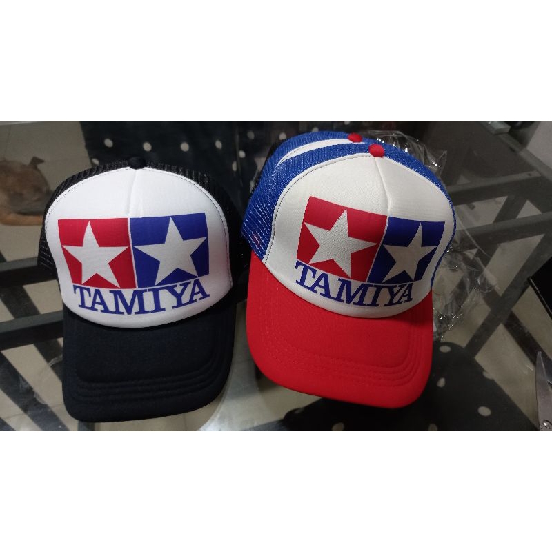 Tamiya Cap Blue, White, Red | Shopee Philippines