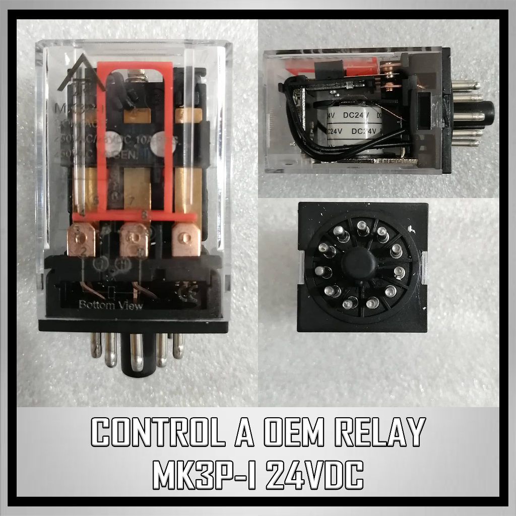 OMRON MKS3P 220V / OEM MK3P 24VDC AND 220V / 11 PIN RELAY | VAT ...