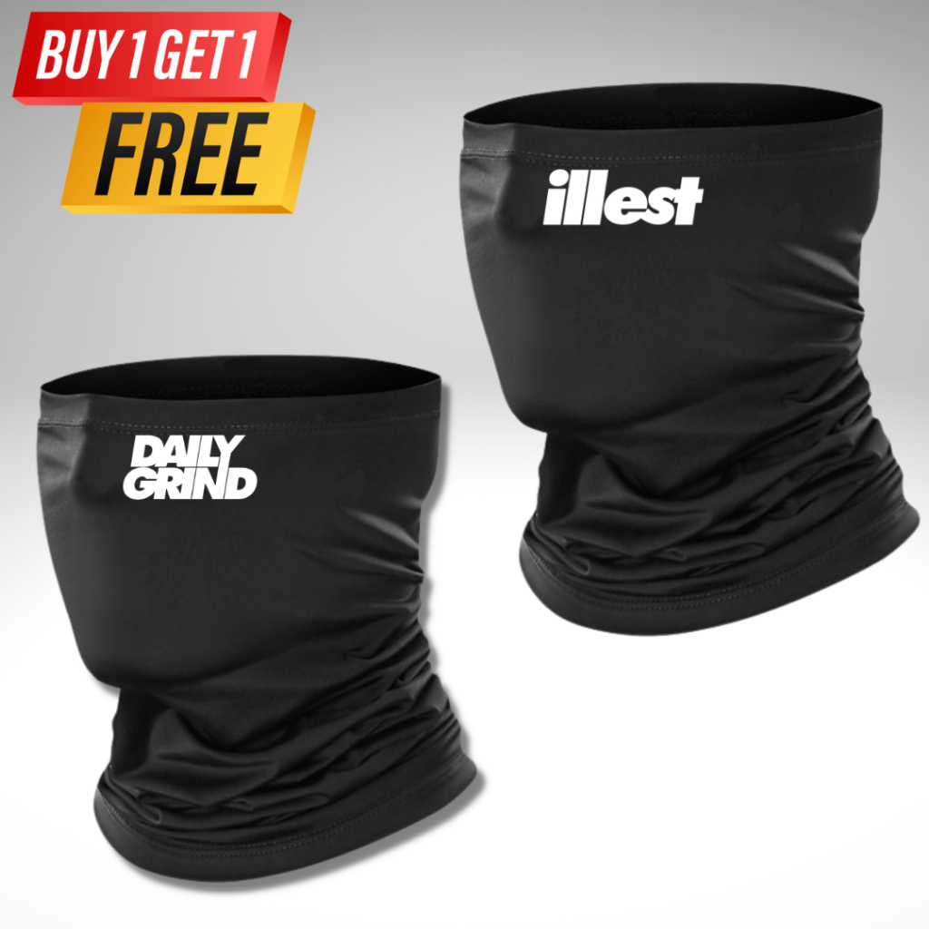 Set of 2 Tube Mask Full Face Motorcycle Protective Gear Face Mask ...