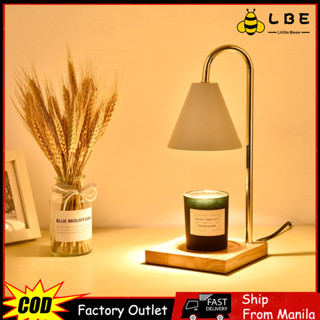 【COD】 LED Candle Warmer Lamp Light Electric Dimmable Wax Melting heater ...