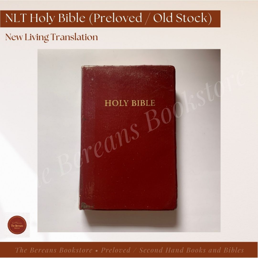 NLT Holy Bible, Red Letter, Red Cover, New Living Translation [PRELOVED ...
