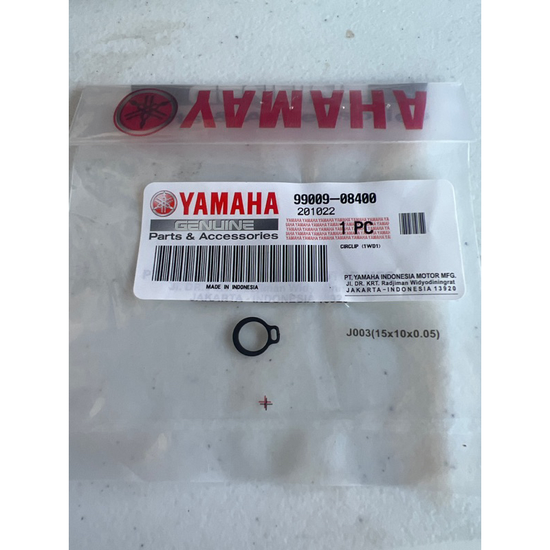 99009-08400 GENUINE CIRCLIP, IMPELLER SHAFT AEROX V2/NMAX V2 | Shopee ...