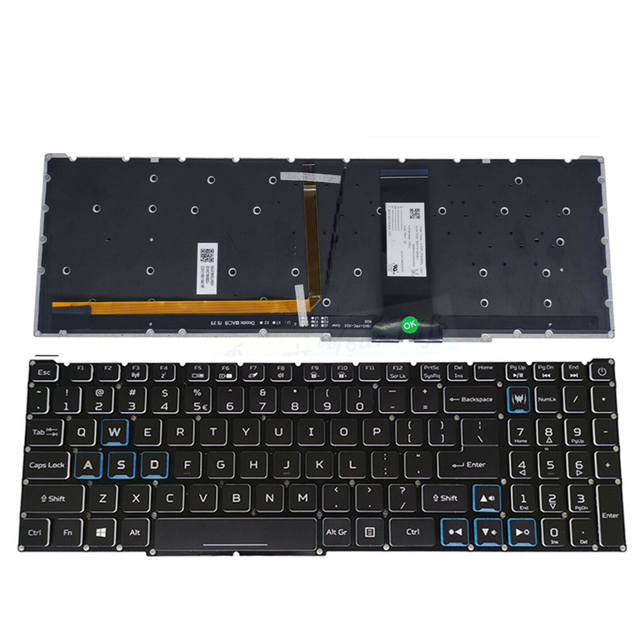 Keyboard for Acer Predator Helios 300 PH315-52 PH315-53 PH317-53 Nitro ...
