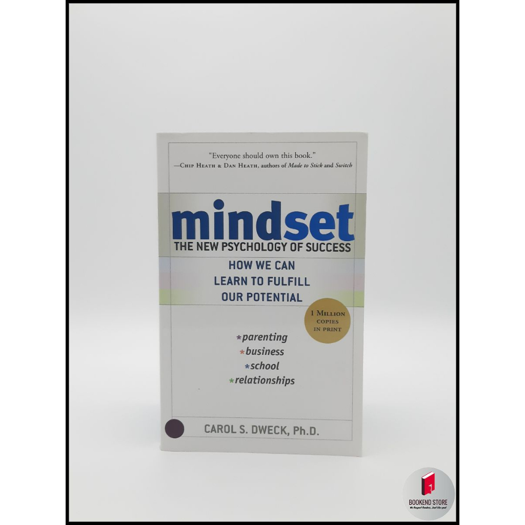 Mindset: The New Psychology of Success by Carol S. Dweck | Shopee ...