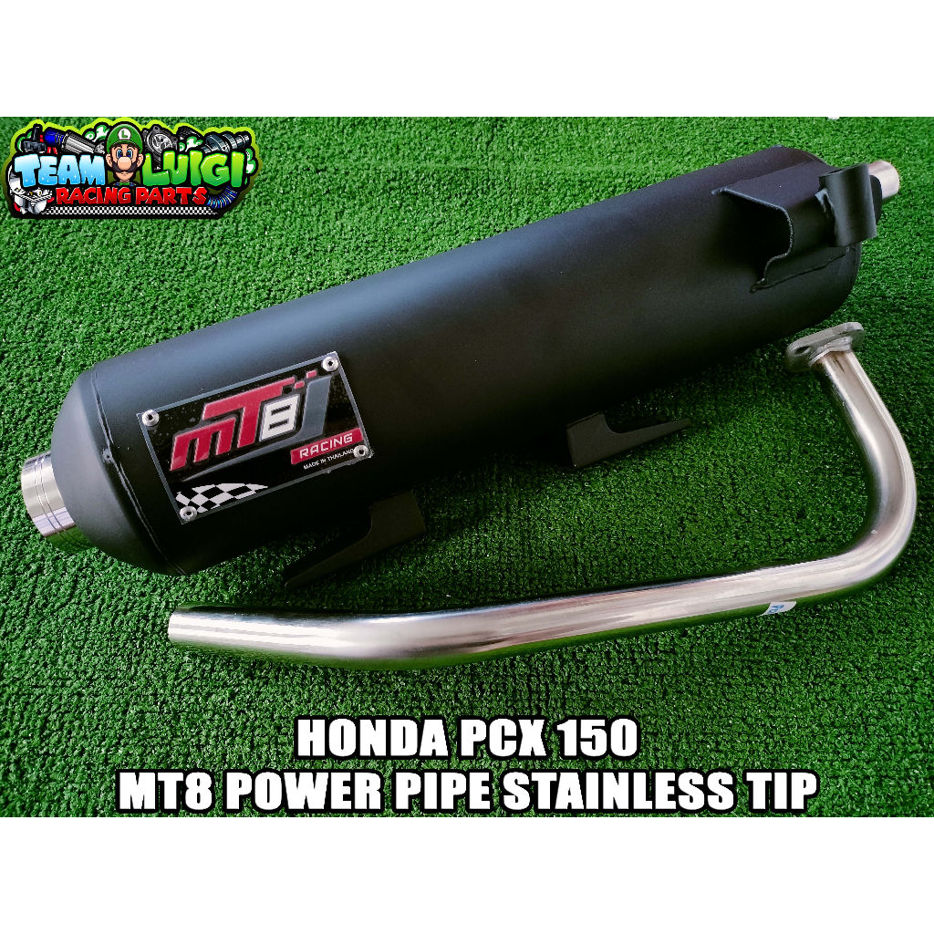 MT8 POWER PIPE FOR HONDA PCX 150 STAINLESS TIP | Shopee Philippines