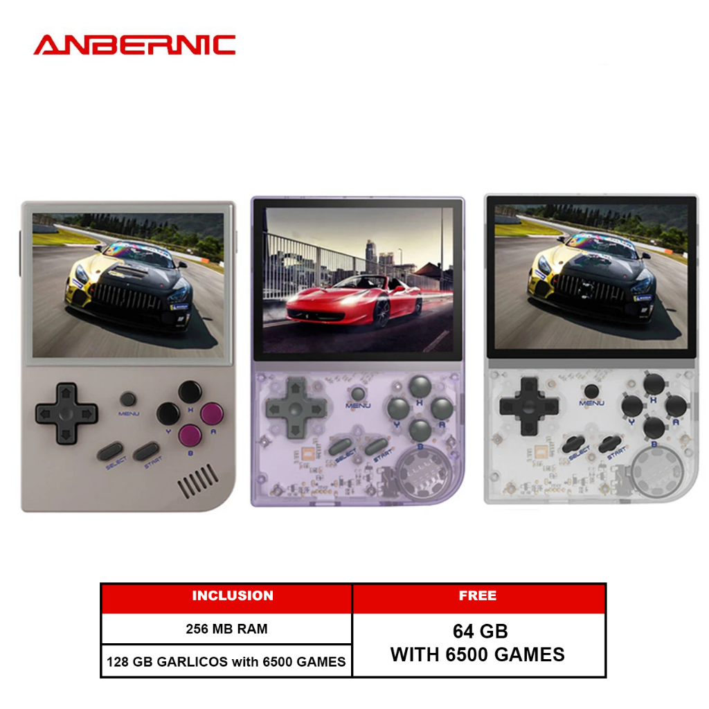 ANBERNIC RG35XX Portable Retro Handheld Game Console 3.5Inch | Shopee ...