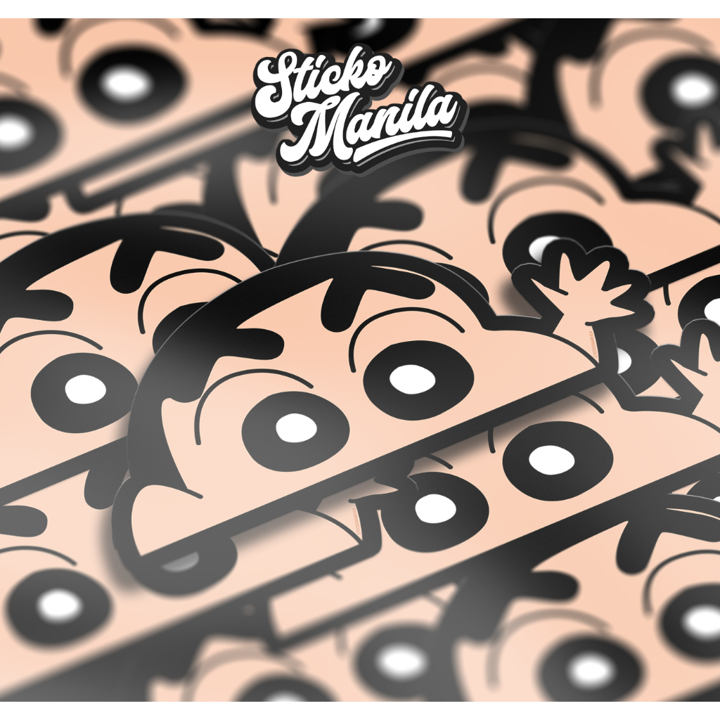 Sticko Manila : Crayon Shin-chan - Shinnosuke Nohara (Peeker) | Shopee ...