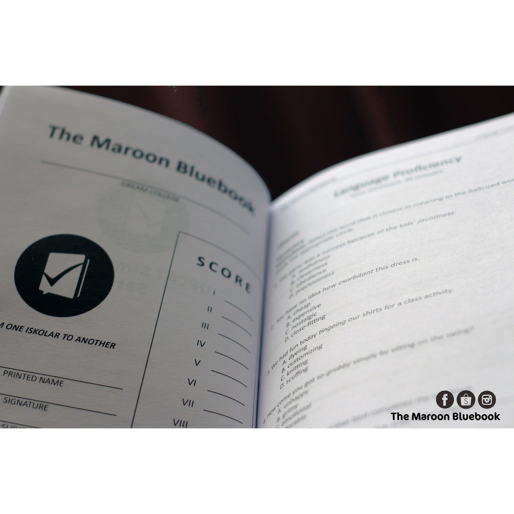 UPCAT Reviewer Maroon Bluebook 2026 - Updated UPCAT-FOCUSED ENTRANCE ...