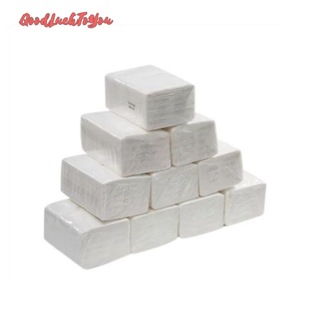 Good Luck To You 10 pack Household Tissue Puree Toilet Paper Thickening ...