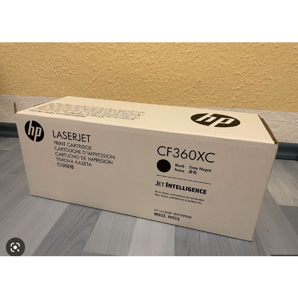 HP CF360XC High Yield Black Original LaserJet Toner Cartridge | Shopee ...