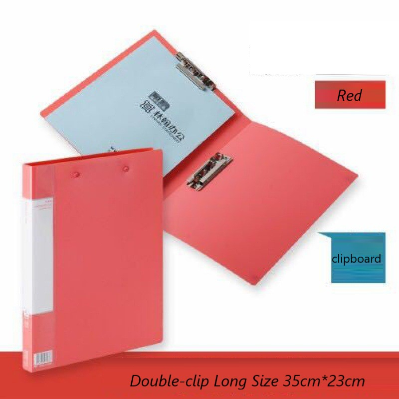 File Folder Long Clipboard Legal with Cover Double Clips for Office ...