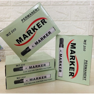 Black Marker MS300 12pcs/box Marker Set Marker Pentel Pen School ...
