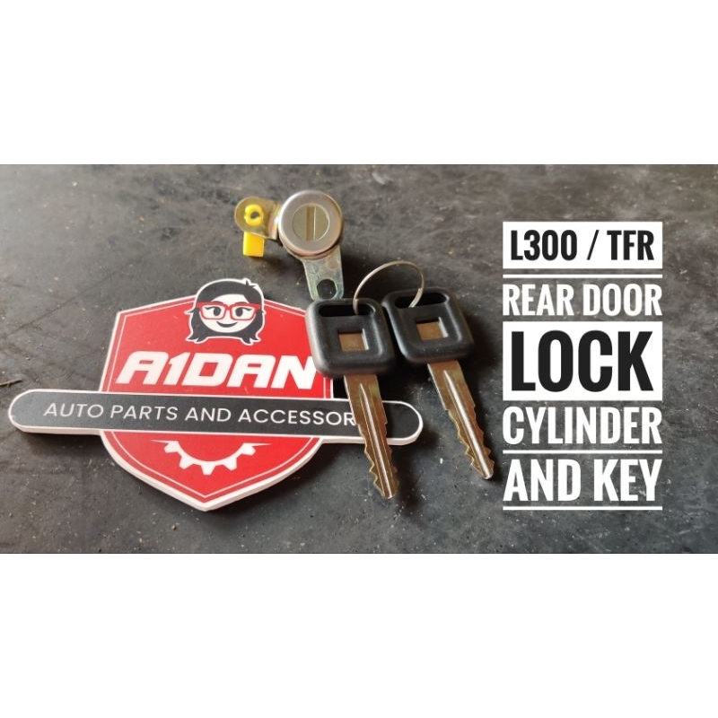 Mitsubishi L300 FB REAR TAIL GATE or Isuzu TFR Key Cylinder and Lock ...