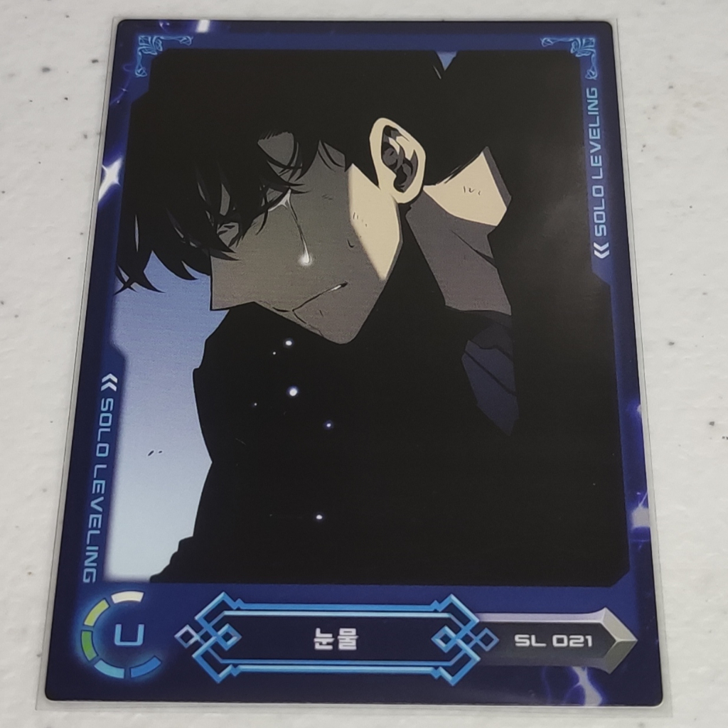 Solo Leveling D&C Webtoon Official Cards Volume 1 U | Shopee Philippines