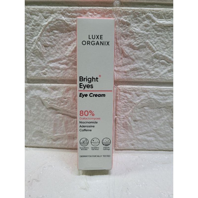 luxe organix bright eyes eye cream (15g) | Shopee Philippines