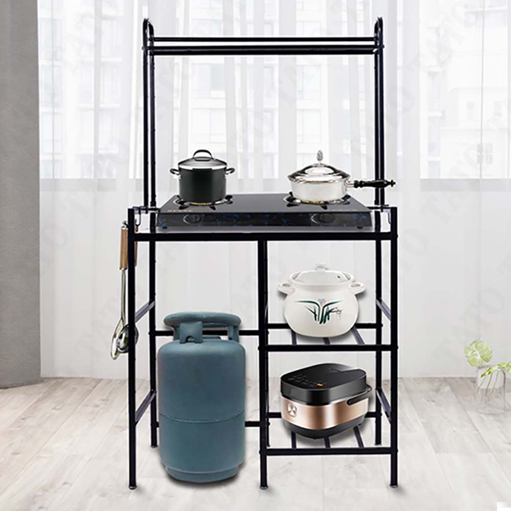 Gas Stove Stand Rack Kitchen Heavy Duty Gas Tank Holder Kitchen Stand ...