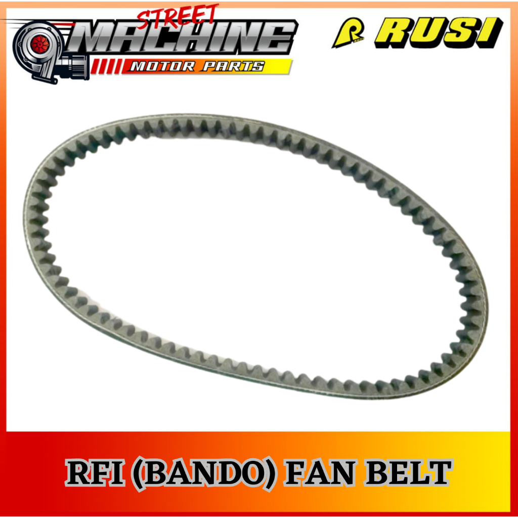 Rusi FAN BELT SC125/RFI 175 DRIVE BELT/Pulse 150 FI (Noburo) | Shopee ...