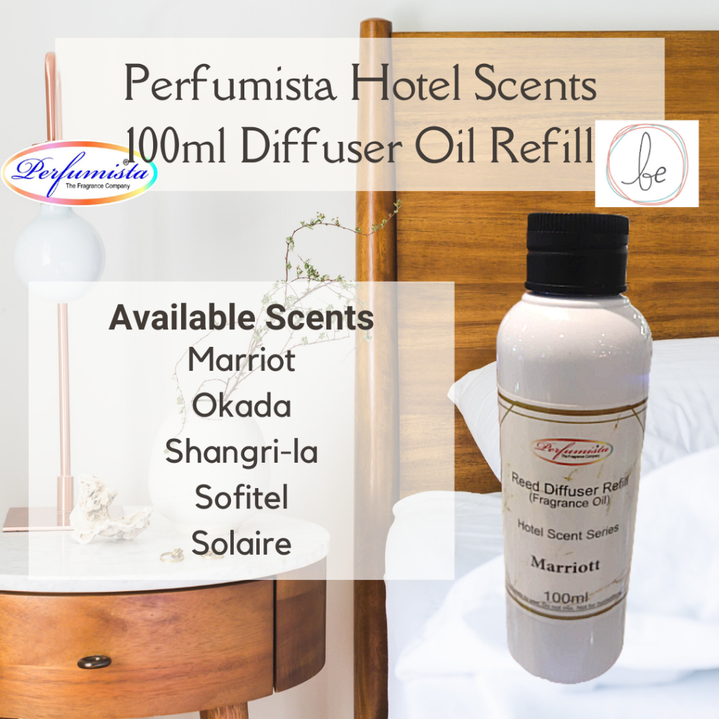 Perfumista Hotel Scent Series 100ml Diffuser Oil Refill | Shopee ...
