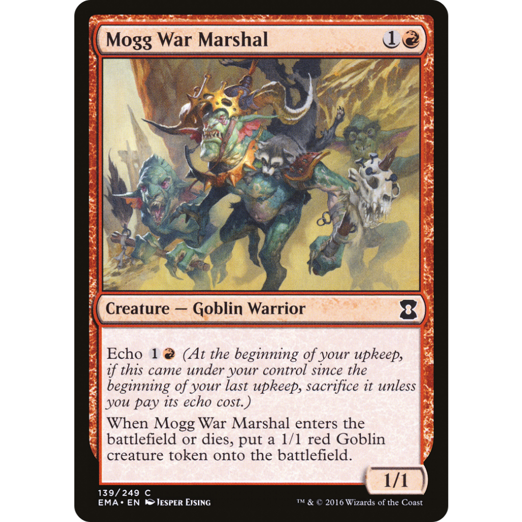 Mogg War Marshal MTG High Rating Proxy Playtest MTG Proxy | Shopee ...
