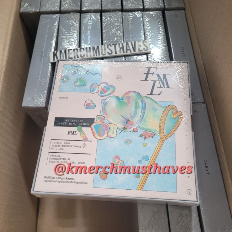 SEVENTEEN FML 10th mini Album Carat version [PRE-ORDER FAST ETA] UMS ...