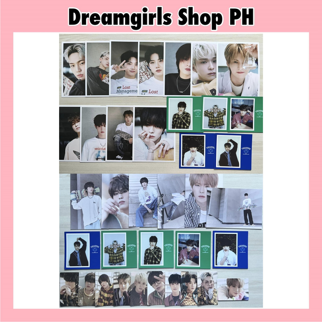TREASURE 2023 Welcoming Collection Random Postcard Pola Weverse POB ...