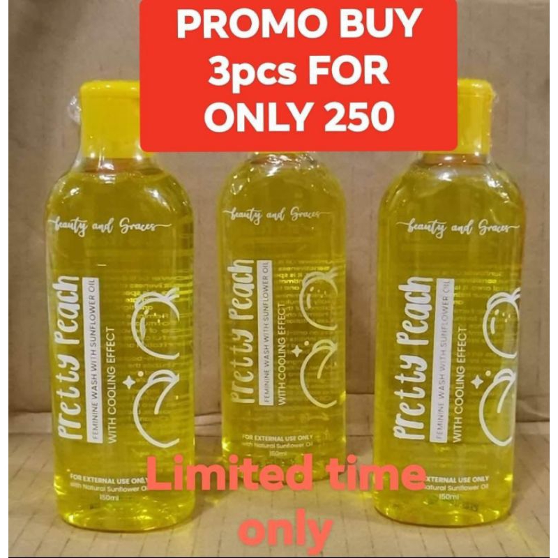 Pretty Peach Promo 3pcs by Beauty and Graces | Shopee Philippines